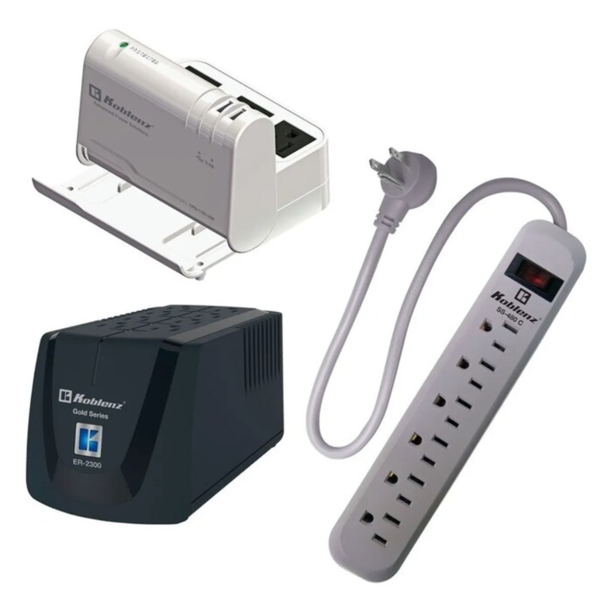 Kit Koblenz Regulador ER-2250 + Estacion de Carga DPS-1100 USB ...