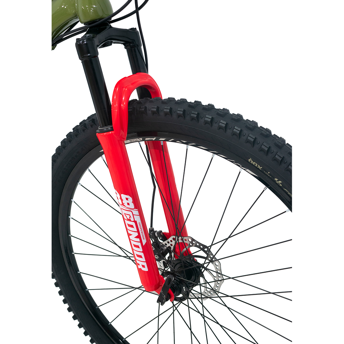 Bicicleta Ghost Claw Rodada 26 Verde De Montaña