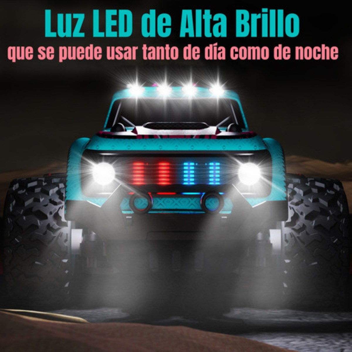 Carros Control Remoto Juguetes Rc Cars Regalos Para Niños CELESTE