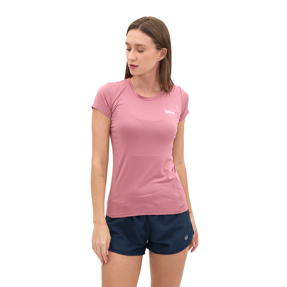 Playera Wilson Ultra ligera Cuello Redondo para Mujer