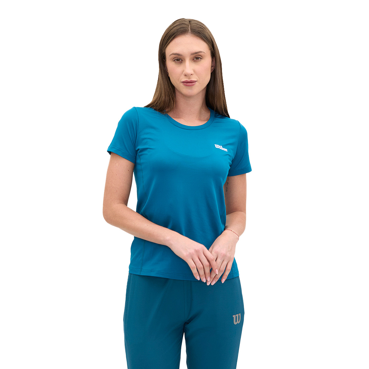 Playera Wilson Ultra ligera Cuello Redondo para Mujer