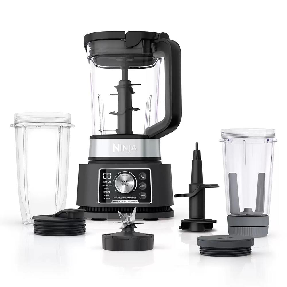 LICUADORA NINJA CO351 PROFESIONAL 4 EN 1 6 VEL 1 JARRA 2 VASOS