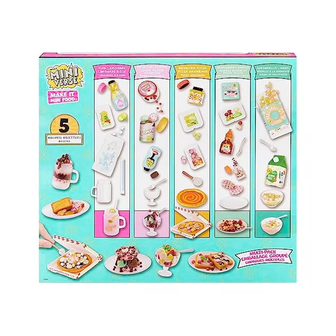MGA´S Mini Verse Make It Mini Food 30 pz