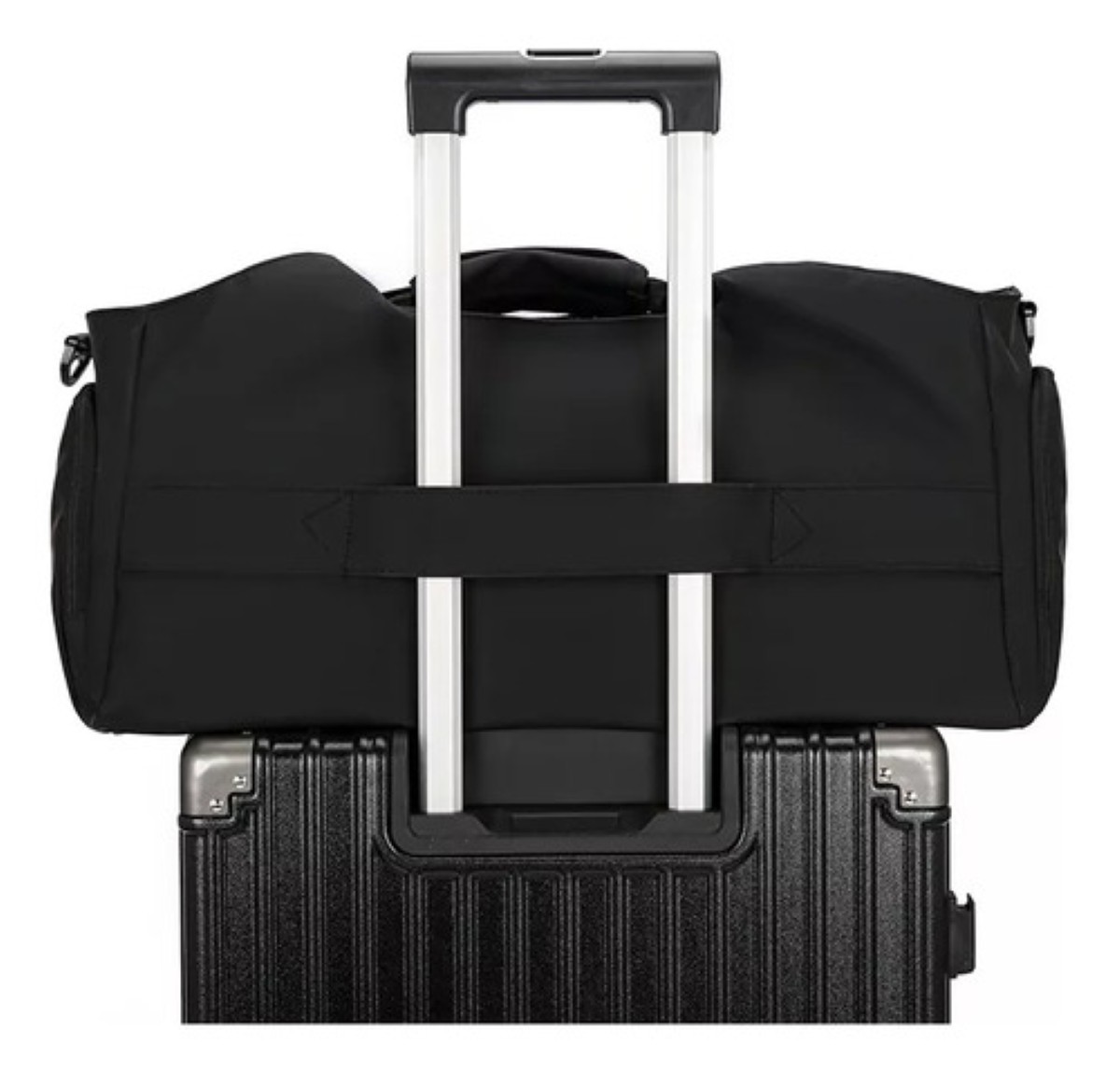 Maletas Deportivas Bolsa De Viaje Gym Ba Para Hombre Y Mujer negro