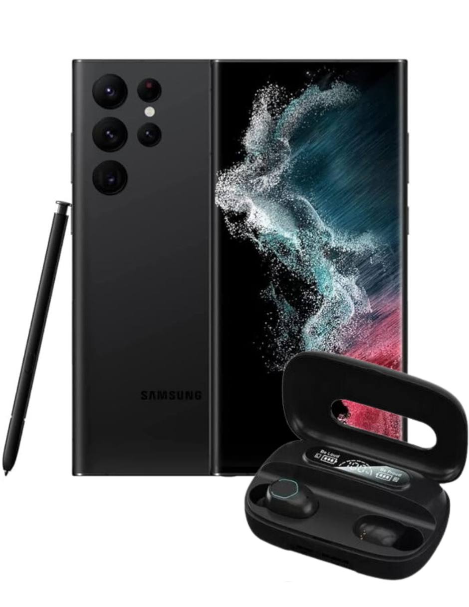 Combo Galaxy S22 Ultra 128GB/12GB Ram (Reacondicionado) Negro ...