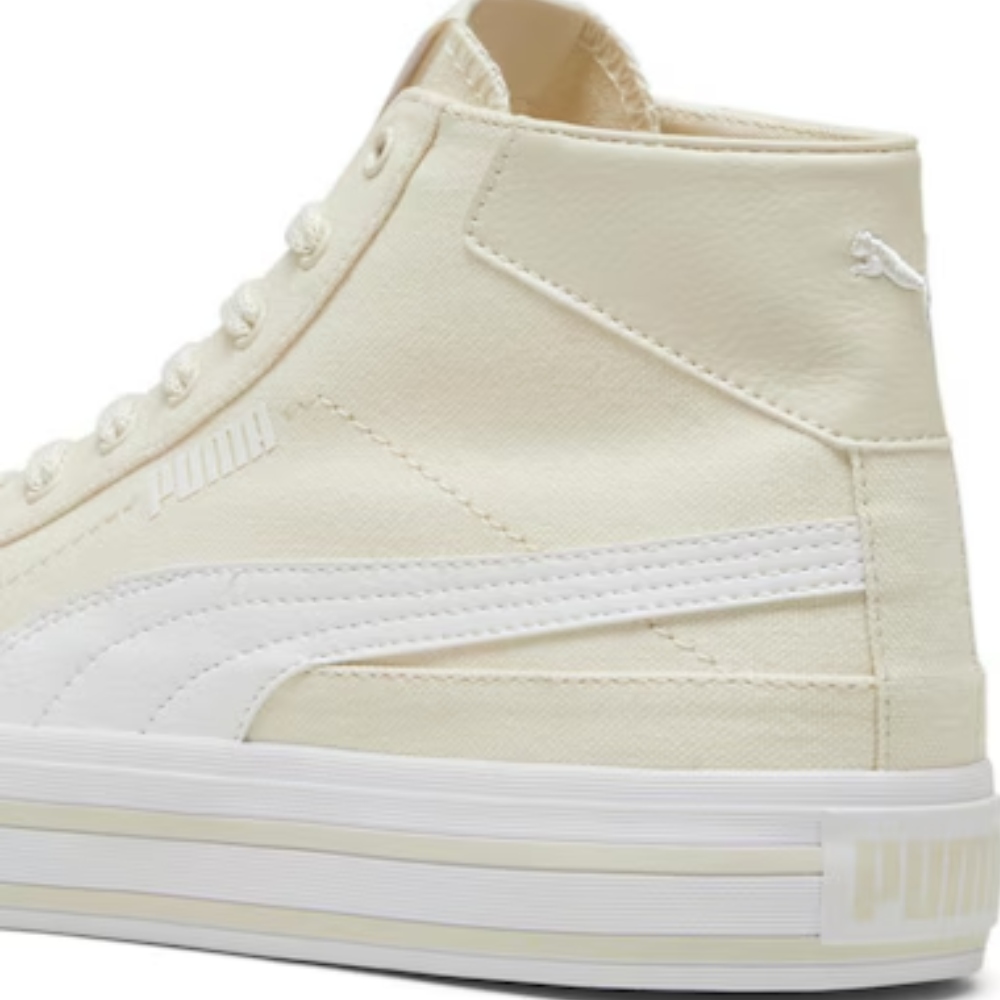 TENIS CASUAL PUMA COURT CLASSIC VULC MID BEIGE 397265 05