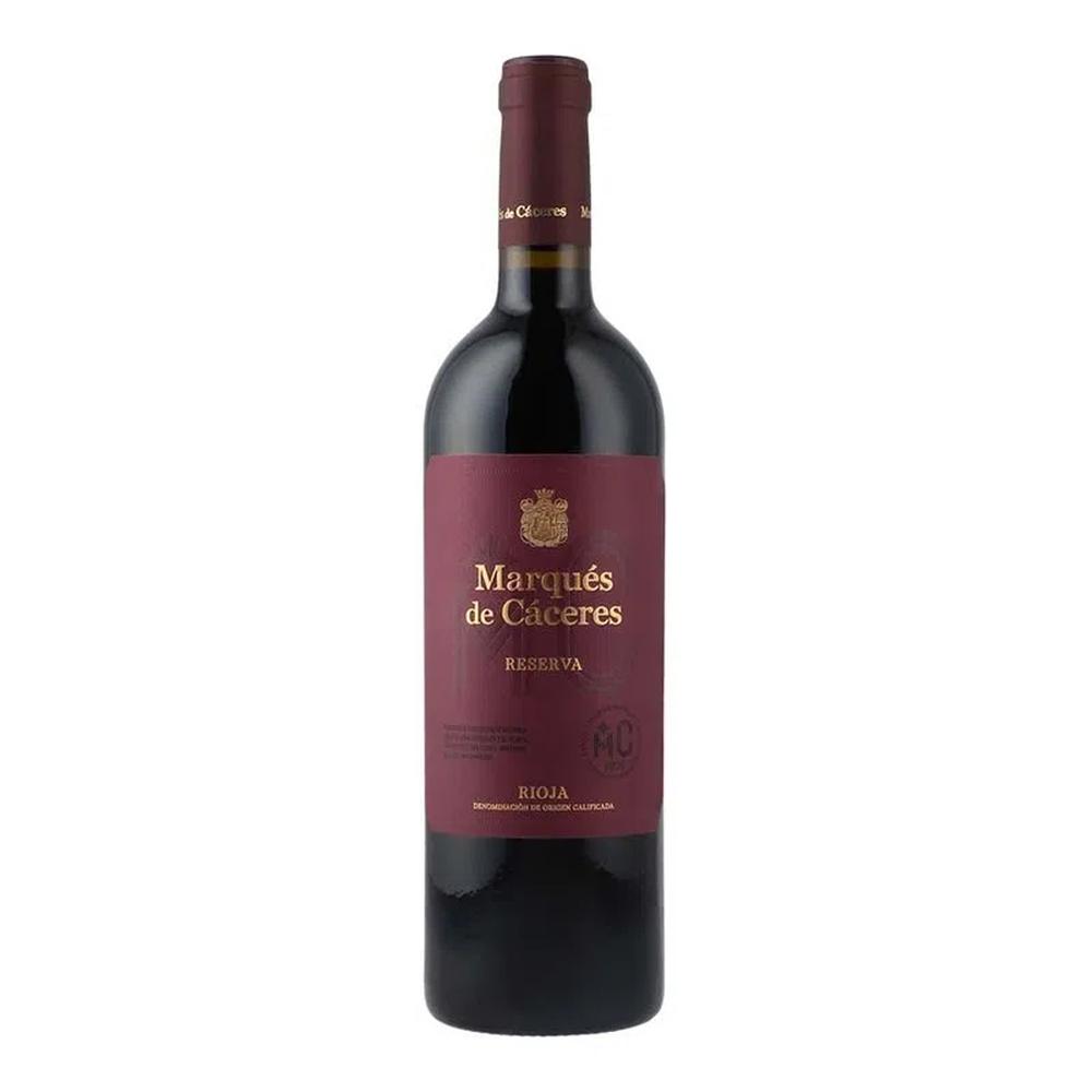 Caja de 12 Vino Tinto Marques De Caceres Reserva 750 ml