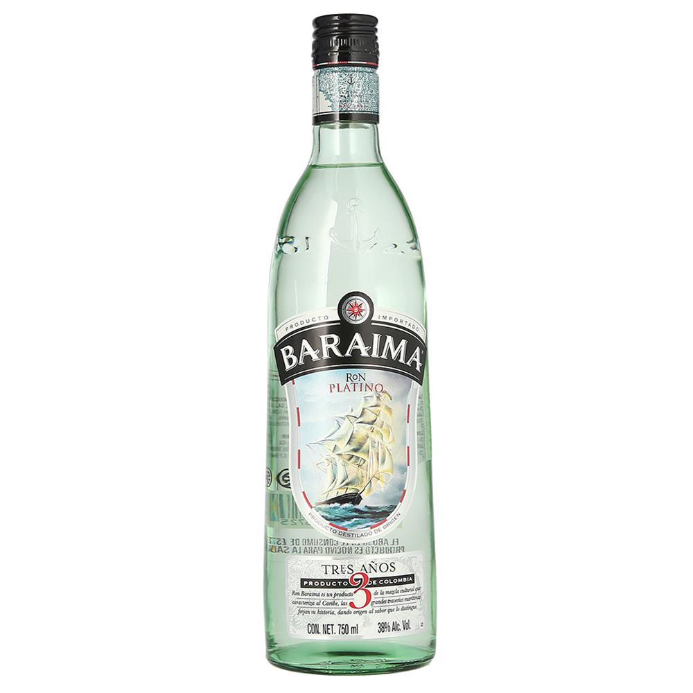 Caja de 12 Ron Baraima Blanco 3 Años 750 ml