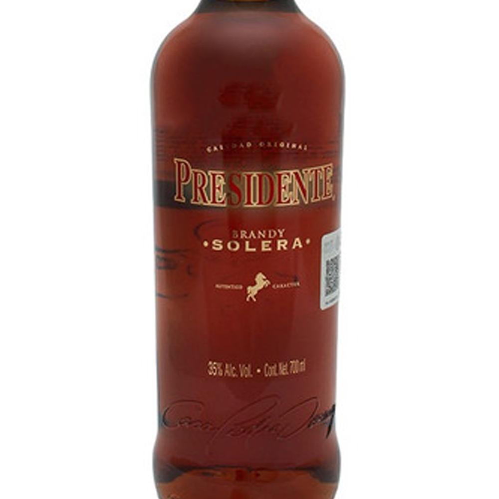 Pack de 6 Brandy Presidente Solera 700 ml