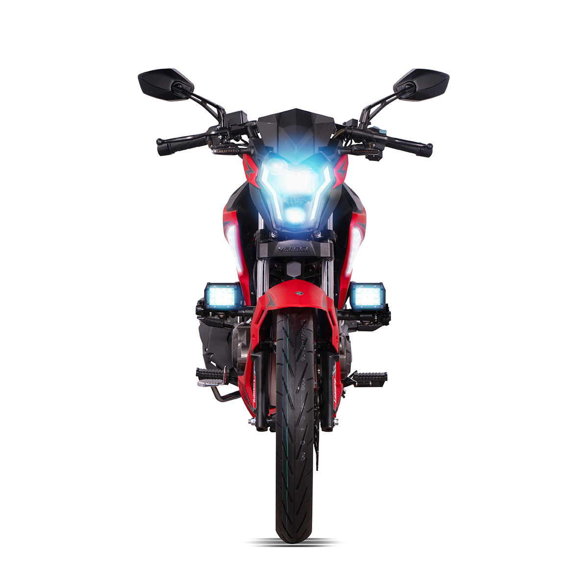 Motocicleta Veloci Razzer GT3 220 CC Rojo Mate 2025