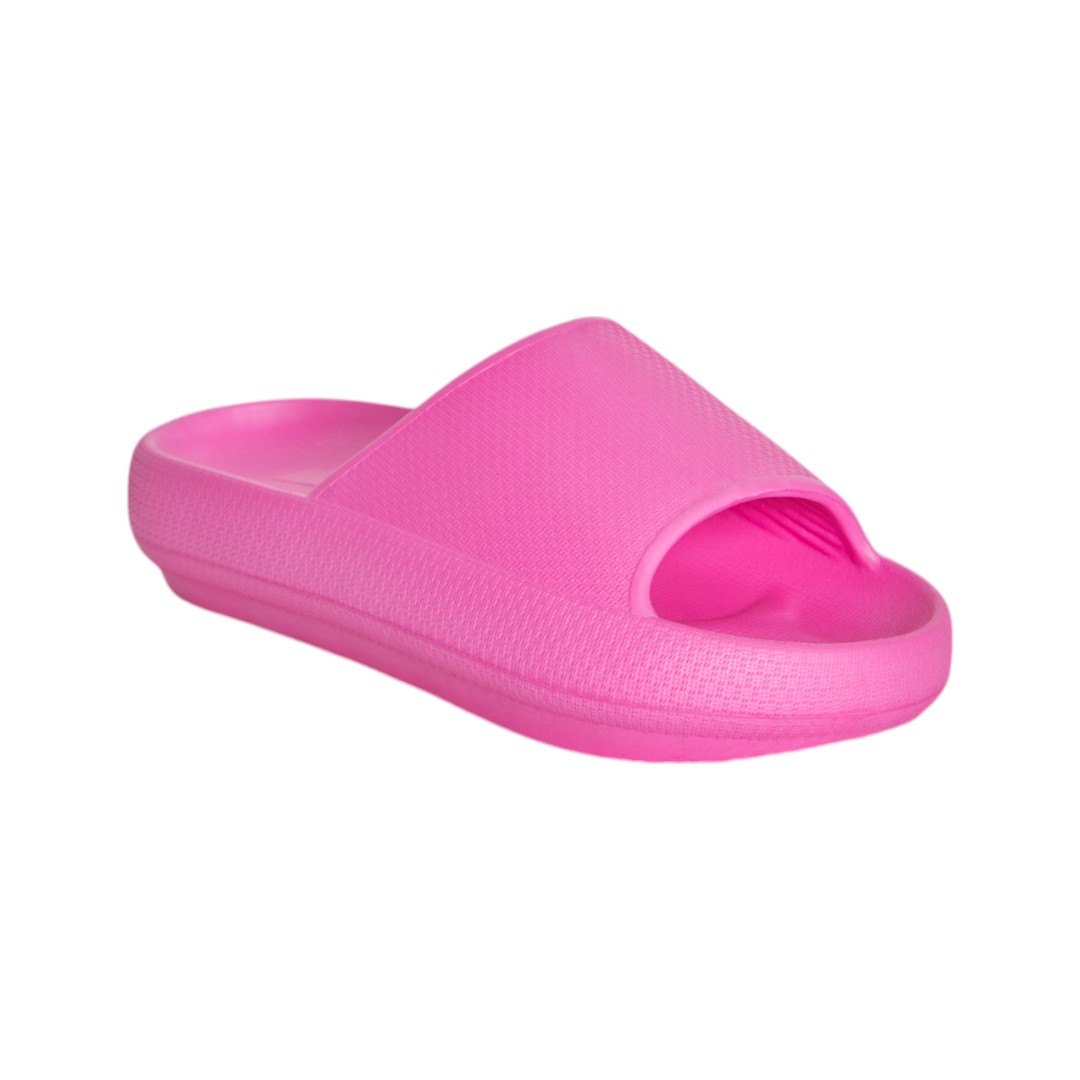 Sandalia Rosa Devendi Chancla Pantufla Eva Plataforma 4cm Confort