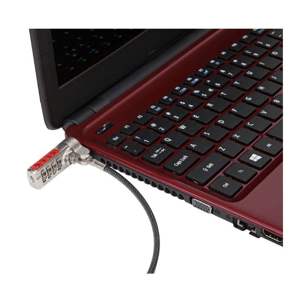 Candado Seguridad Laptop Targus PA410S1 Combinación Numérica