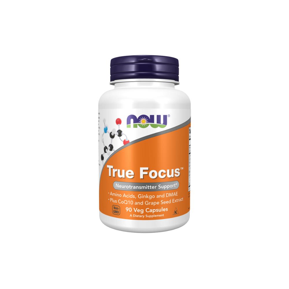 Vitaminas NOW True Focus enfoque mental 90 Caps