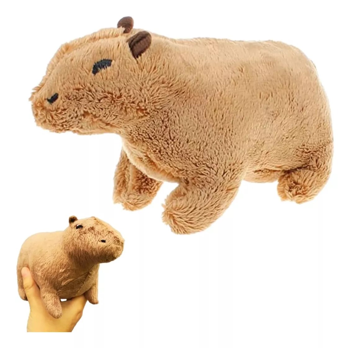 Peluche Capibara Realista Y Lindo 22cm Juguetes