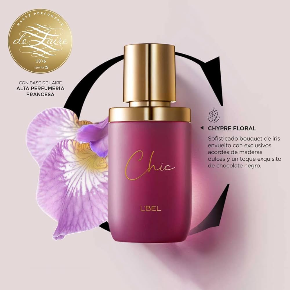 PERFUME FRAGANCIAS CHIC LBEL CHYPRE DAMA FEMENINA