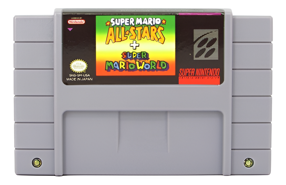 Super Mario All-stars + Super Mario World Super Mario Standard Edition ...
