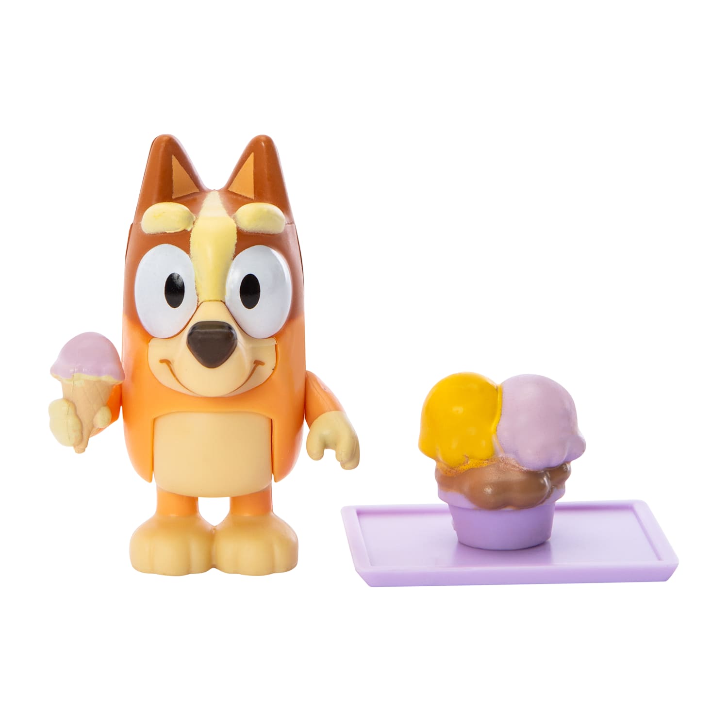 Figura Colección Bluey Story Pack Starter Bingo & Ice Cream Set Regalo