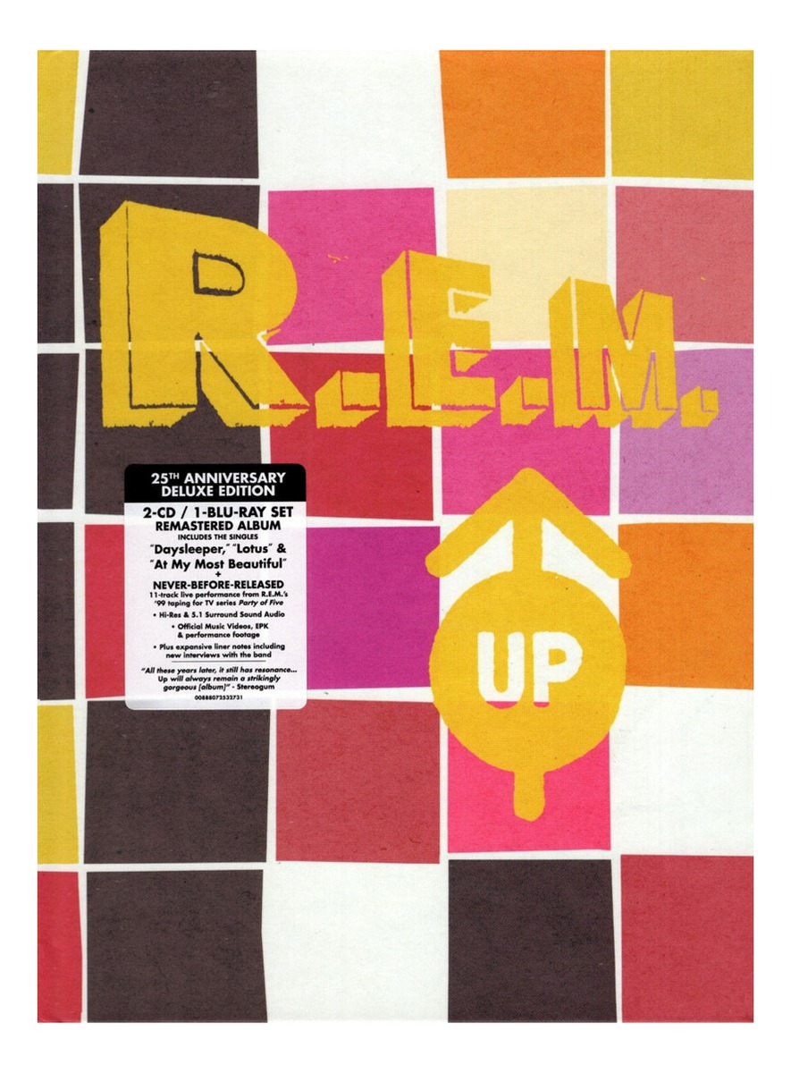 R.e.m. Rem Up Deluxe 25th Anniversary 2 Discos Cd + Blu-ray