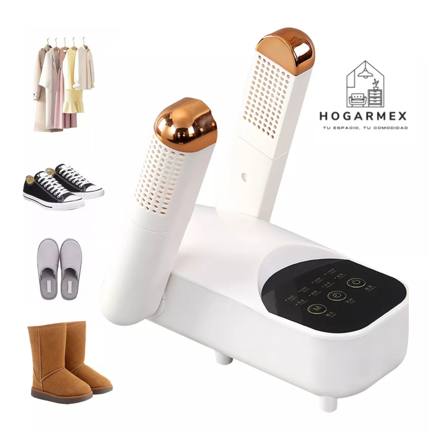 Secador Eléctrico De Zapatos Inteligente Color Blanco