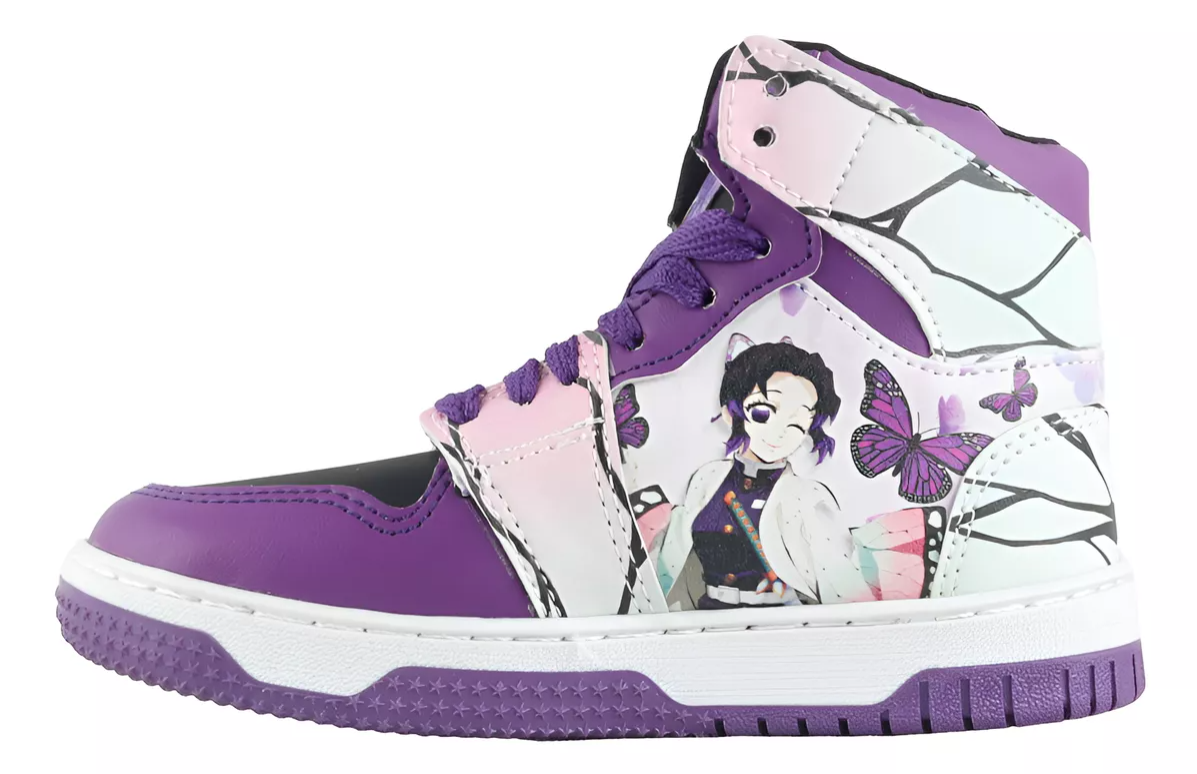 Tenis Shinobu Kocho Demon Slayer Anime Cosidos Moda 416-A-MS