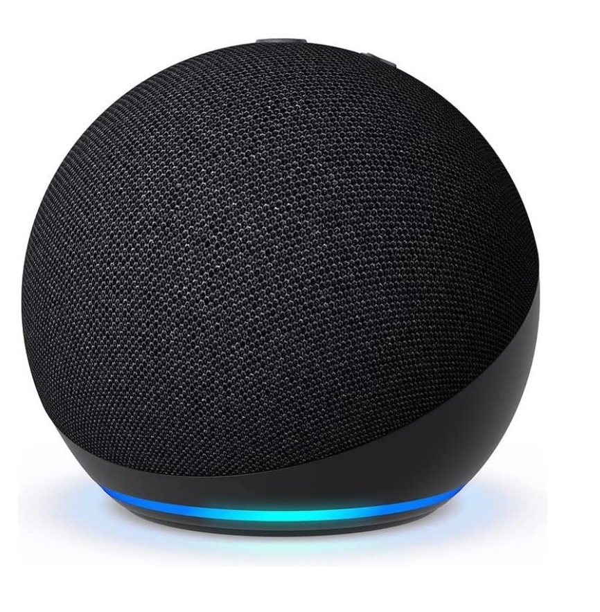 Asistente Inteligente Amazon Echo Dot 5ta Generación Wi-Fi color Negro ...