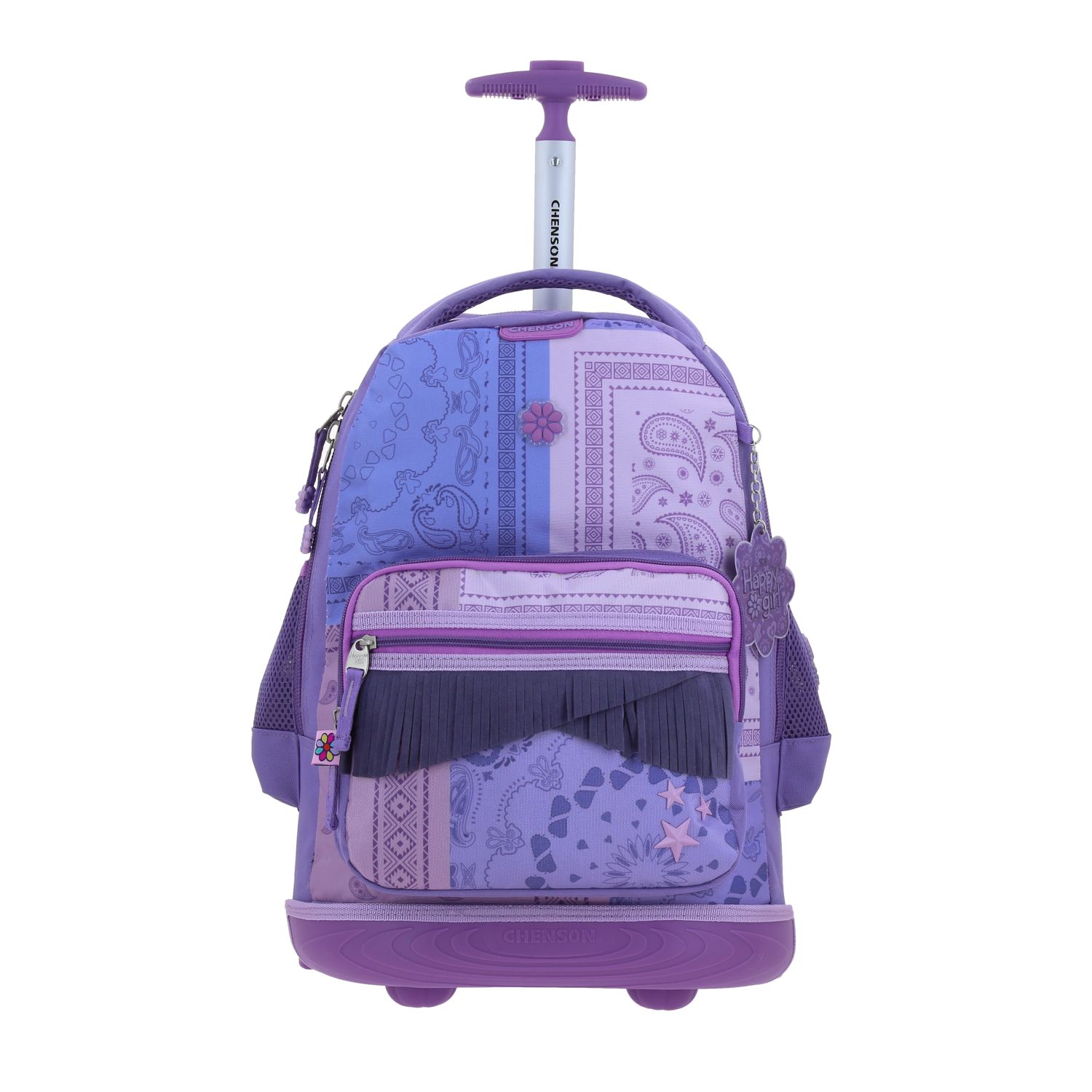 Mochila Grande de Ruedas con Luz Led Happy Girl COWLI HG70256-U