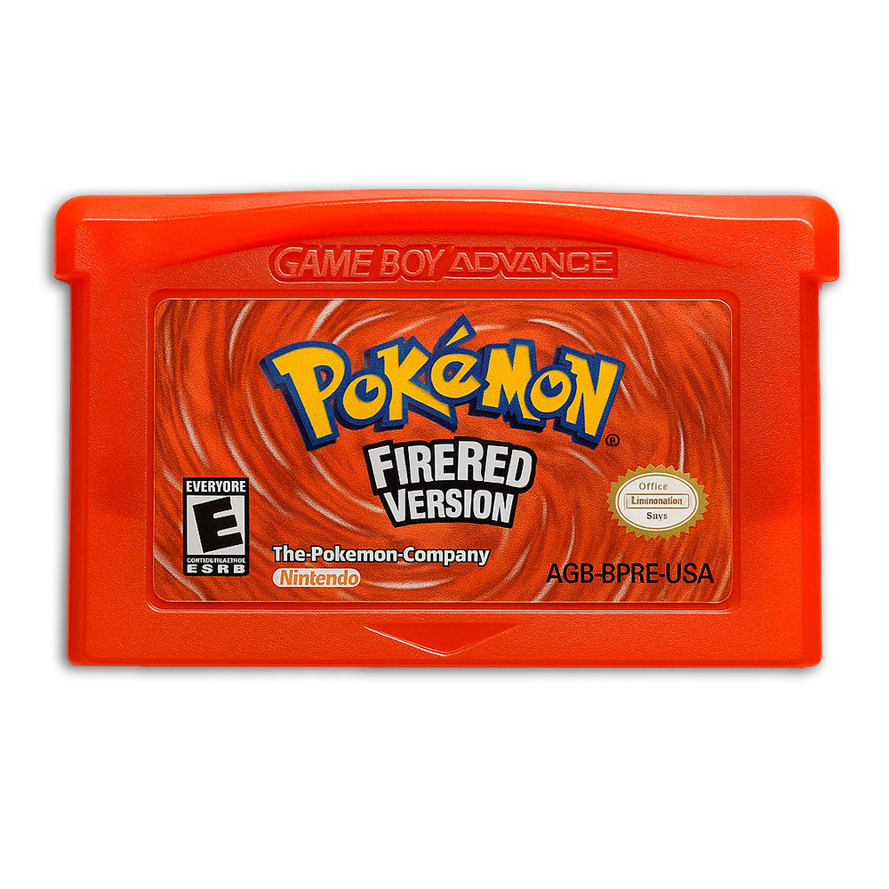 Pokémon FireRed Standard Edition Nintendo Game Boy Advance Físico.