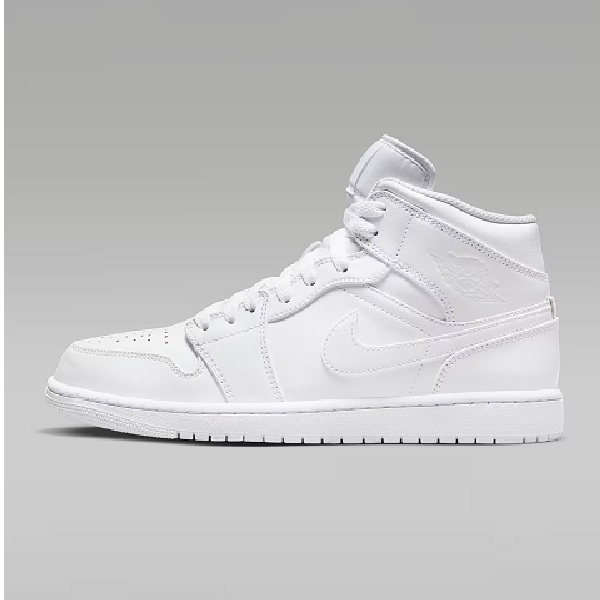 Tenis Air Jordan 1 Mid Blanco hombre Tallas #27.5 al #30