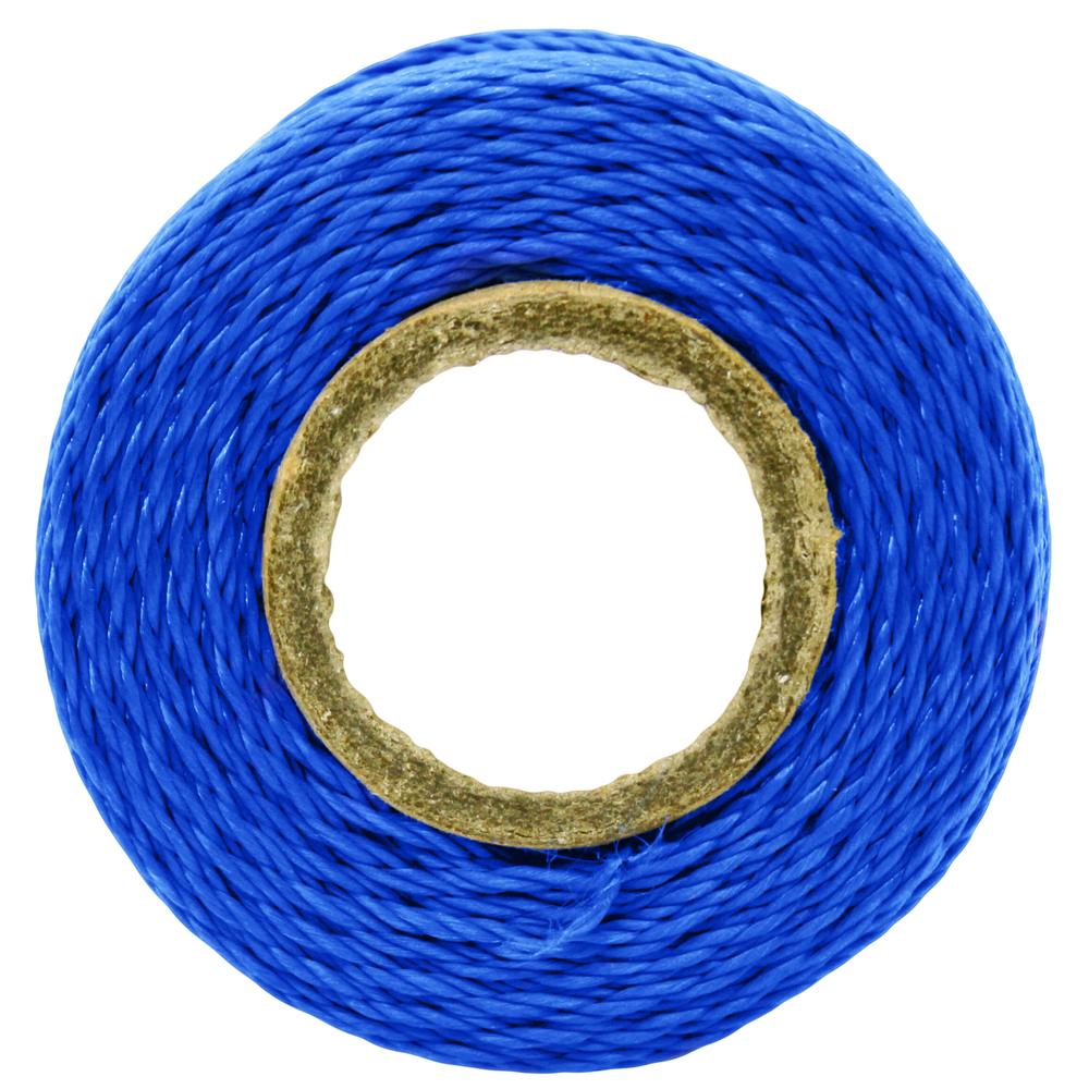PACK 12 HILO PARA ALBAÑIL 165 MTS AZUL MAPLE TOOLS