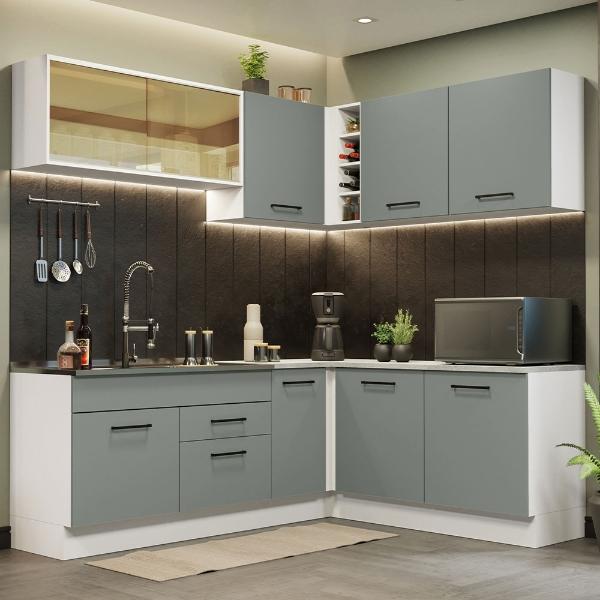 Cocina Integral Completa Modular Madesa Agata 389cm BG 01