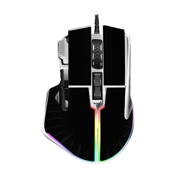 Game Factor MOUSE GAME FACTOR LASER, PIXART 3370, 19K DPI, 6+1 BOTONES ...