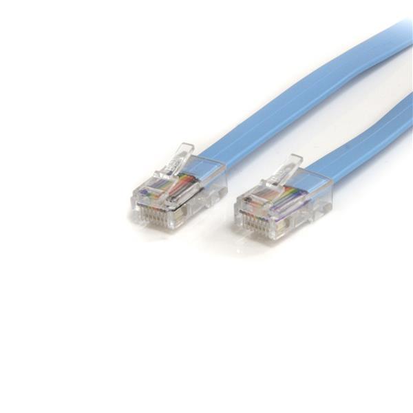 StarTech.com CABLE 1.8M ROLLOVER DE CONSOLA CISCO RJ45 ETHERNET MACHO A ...