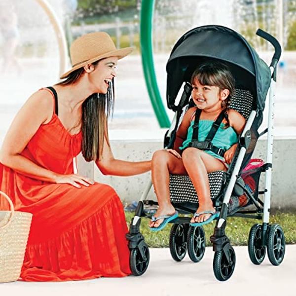 Kolcraft Cloud Plus Side-by-Side Lightweight Double Baby Stroller and ...