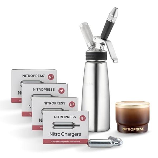 Hatfields London NitroPress Nitro Cold Brew Maker And Dispenser, Nitro ...