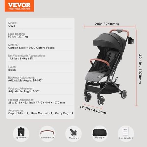 Silver Cross Jet 5 - Full Size TSA Approved Infant & Toddler Travel ...
