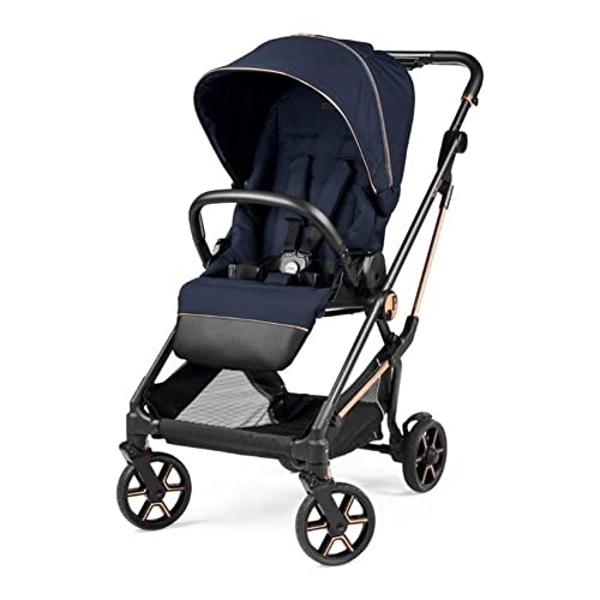 Peg Perego Vivace Stroller, Blue Shine (Blue & Copper)