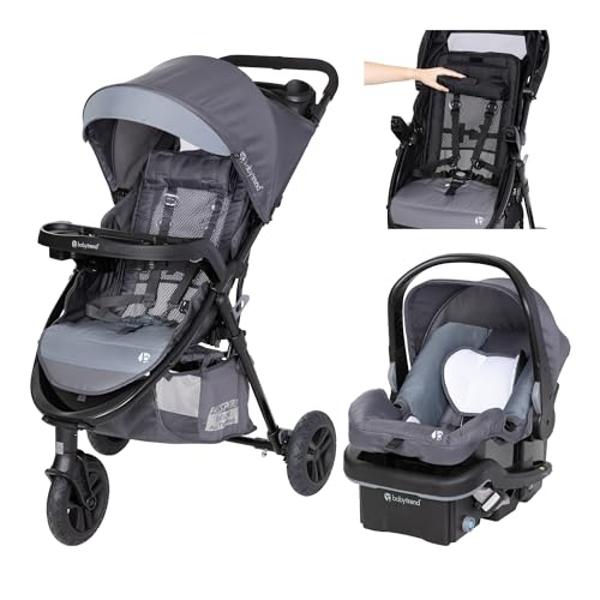 Baby Trend Passport® Seasons All-Terrain Stroller Travel System with EZ ...