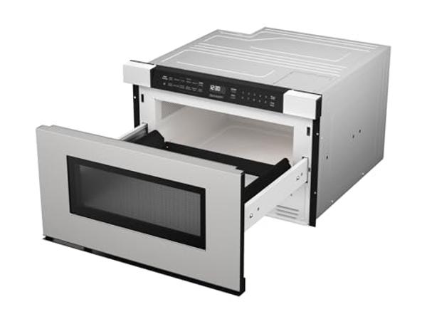 Sharp SMD2440JS Microwave Drawer Oven, 24-inch, 1.2 Cubic Feet, 950 ...