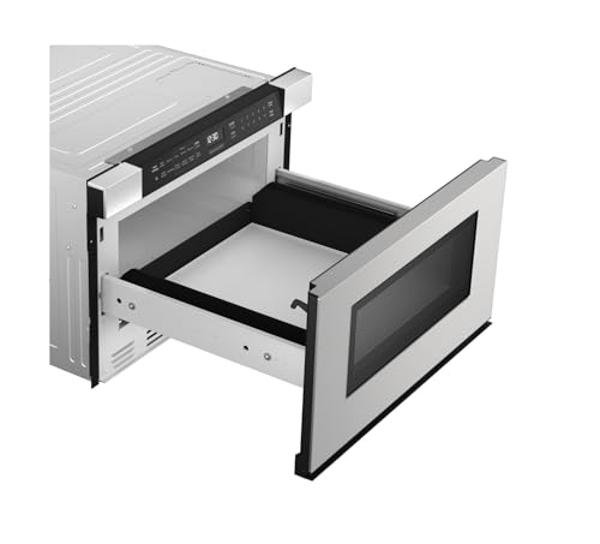 Sharp SMD2440JS Microwave Drawer Oven, 24-inch, 1.2 Cubic Feet, 950 ...