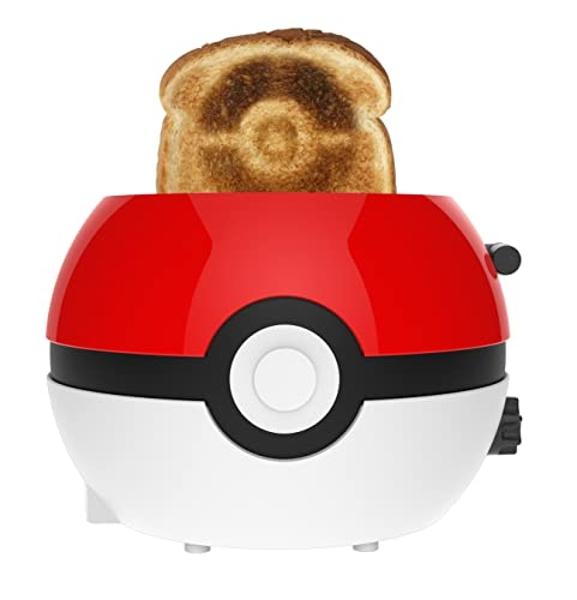 Uncanny Brands Pokemon Pokeball Halo Toaster – Toasts a Pokeball On ...