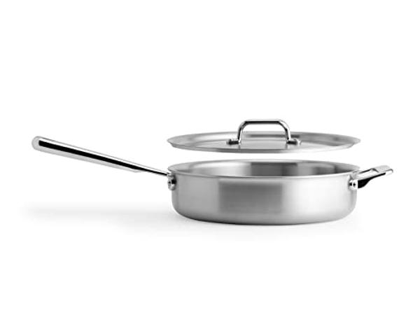 Misen 5-Ply Stainless Steel Cookware Set - Versatile, Dishwasher Safe ...