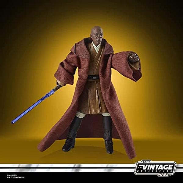STAR WARS The Vintage Collection Mace Windu Toy VC35, 3.75-Inch-Scale ...