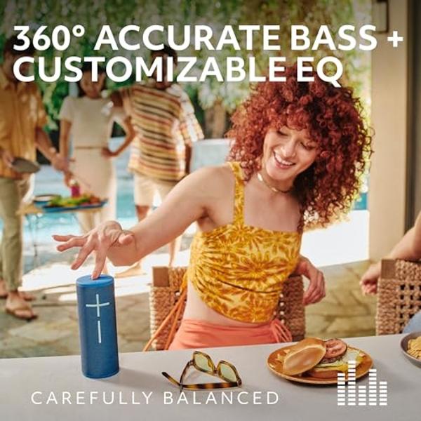 Ultimate Ears Boom 4 Portable Waterproof Bluetooth Speaker with 360-Degree, Bold, Immersive ...