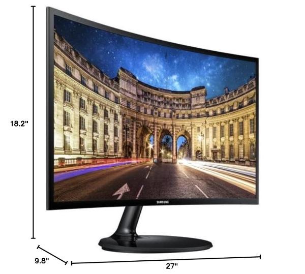 STGAubron 24 Inch Gaming Computer Monitor, FHD 1920 x 1080P Office PC ...