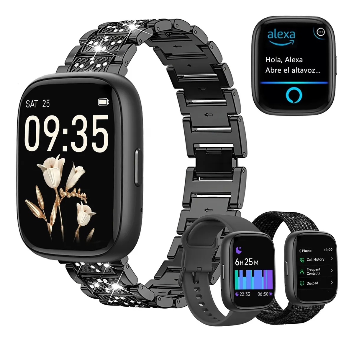 Reloj Smartwatch Reloj Inteligente Bluetooth Llamada Alexa