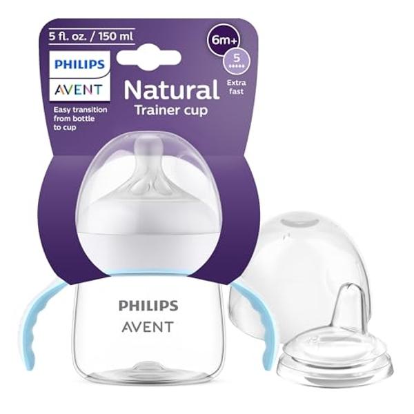 Philips Avent Natural Trainer Cup with Extra Fast Flow Natural Response ...