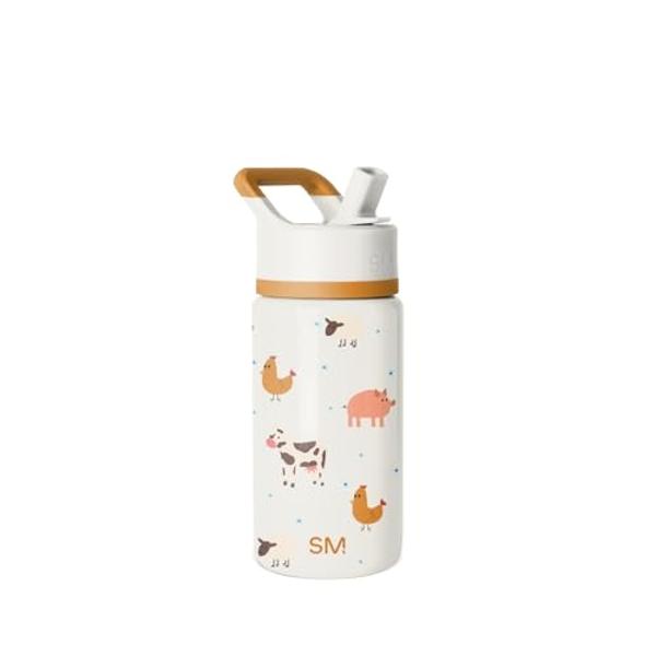 Simple Modern Kids Summit Water Bottle with Straw Lid | 14oz Stainless ...