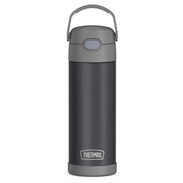 THERMOS FUNTAINER 16 Ounce Stainless Steel Vacuum Insulated Bottle with ...