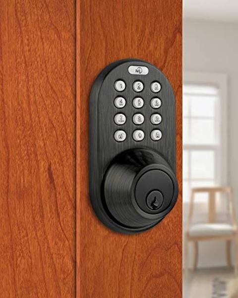Kwikset 914 Contemporary Keypad SmartCode Electronic Deadbolt Smart ...
