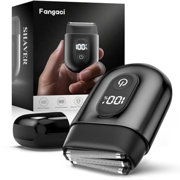 Electric Razor for Men, Mini Electric Foil Shavers, IPX7 Waterproof Wet ...